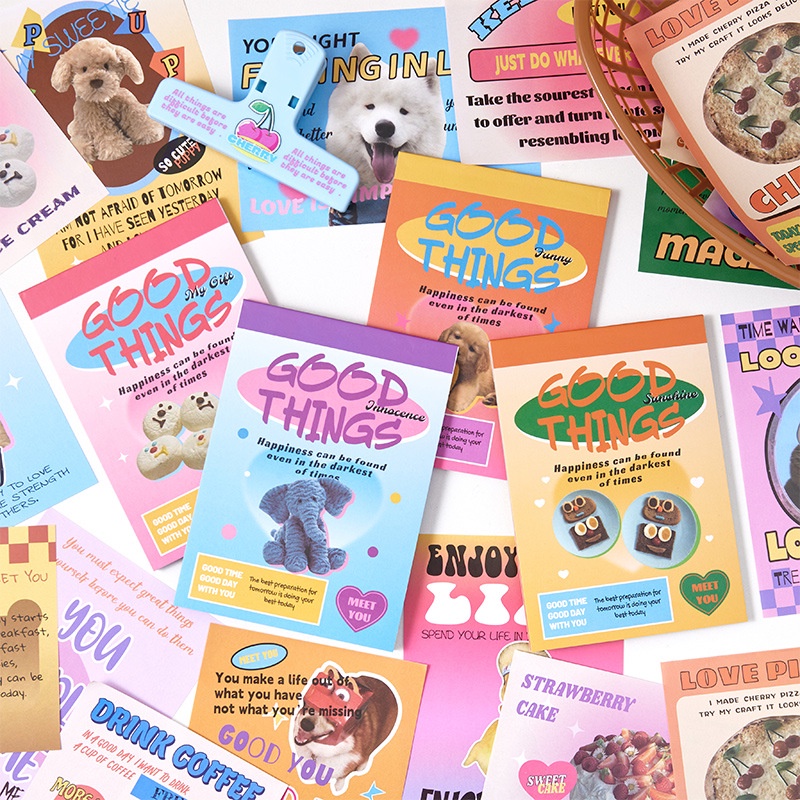 Jual [HARU] Good things series deco paper Pet Style Journaling Kit ...