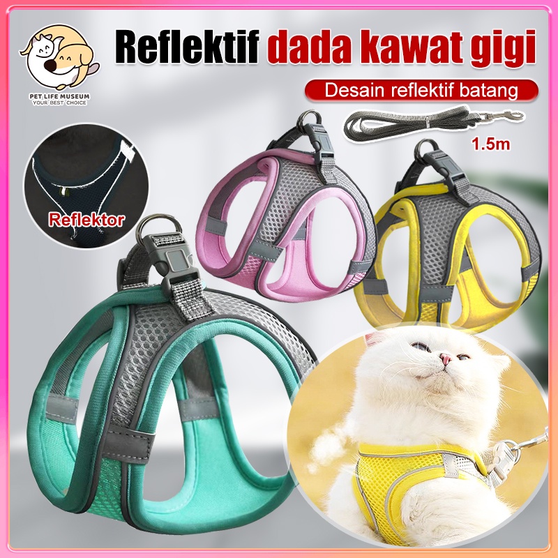 Jual Rompi kucing rompi harness tali tuntun Harness ROMPI Rompi Harness ...