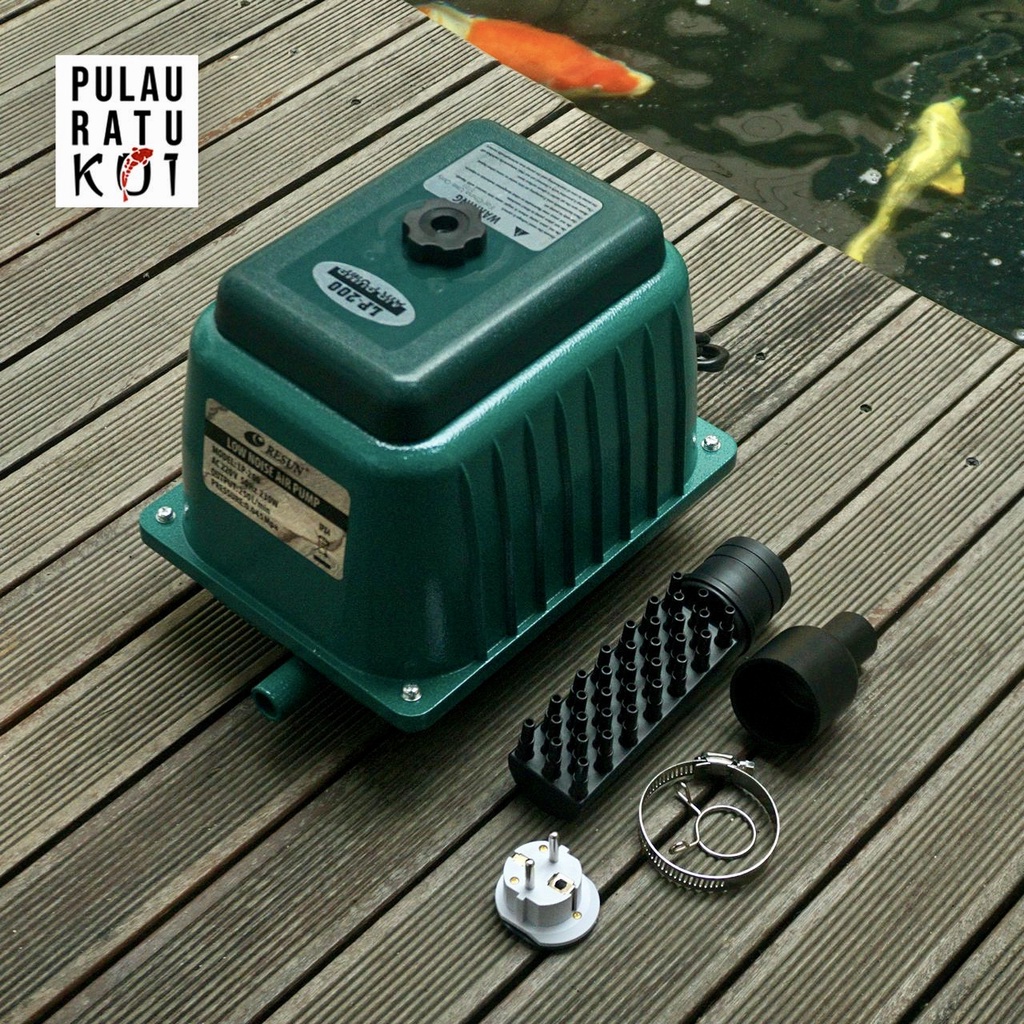 Jual Pompa aerator resun LP 200 / LP200 low noise silent air pump ...