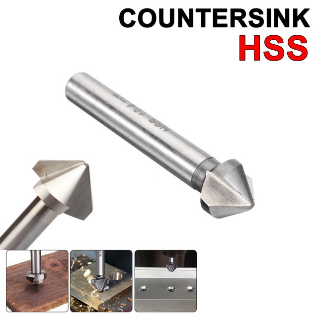 Jual Countersink 6x90° HSS Mata Bor 6 mm Cutter Milling Chamfering 6mm ...