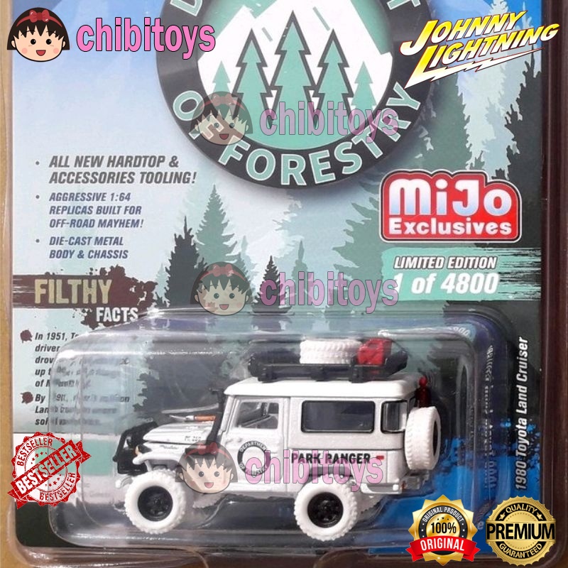 Jual Johnny Lightning White Lightning 1980 Toyota Land Cruiser ...
