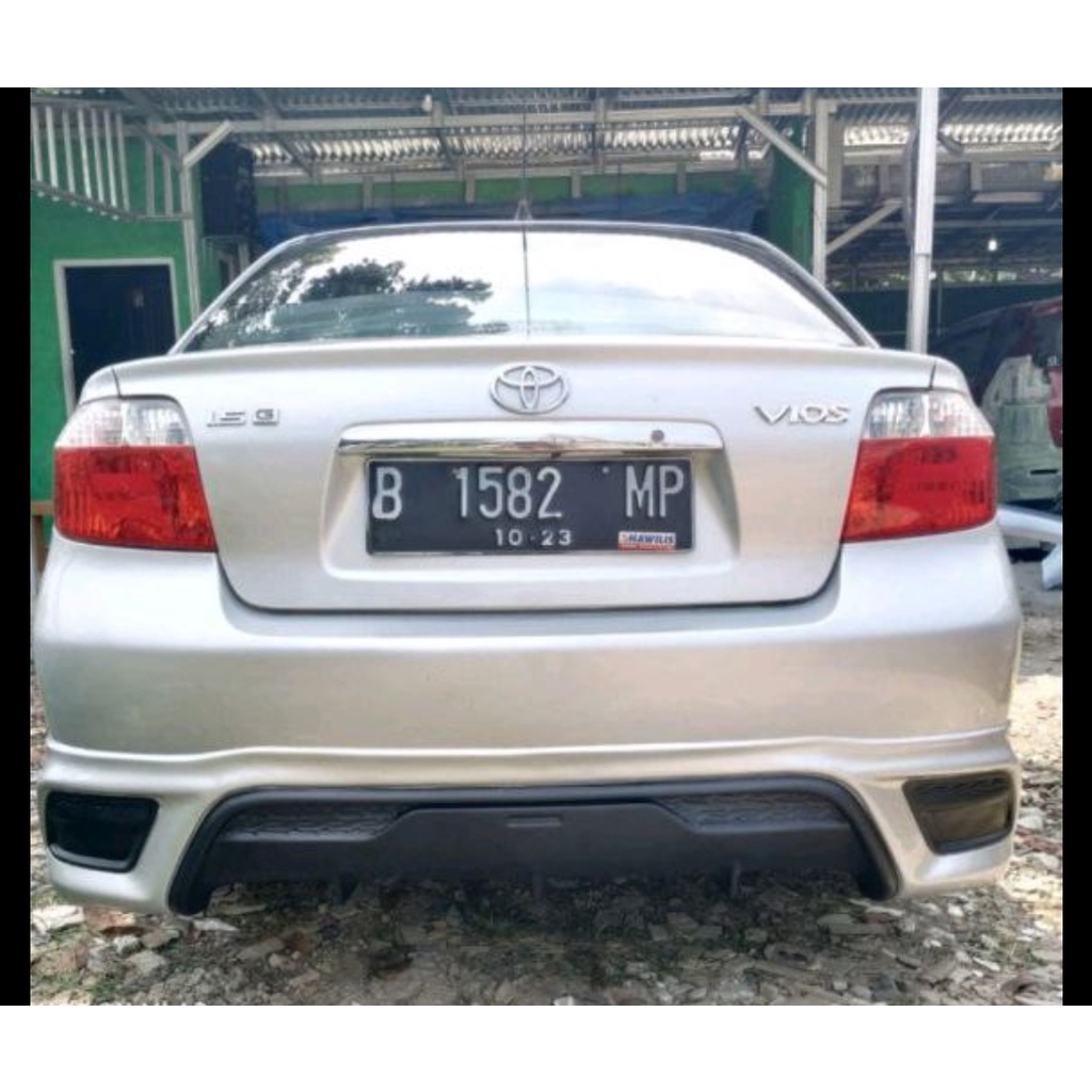 Jual Aksesoris Mobil Bodykit Belakang Vios Gen 1 Gen 2 Model Yaris body ...
