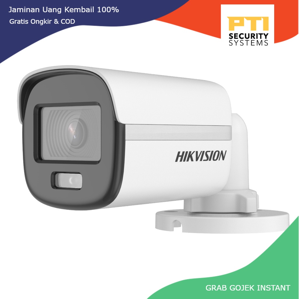 Jual HIKVISION Analog Camera Outdoor DS-2CE10DF0T-PF 2Megapixel ColorVu ...