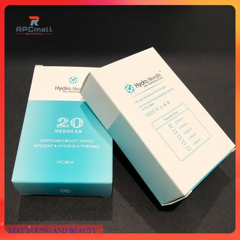 Jual hydra needle 20 pin hydra roller 64pin stamp injeksi serum meso ...