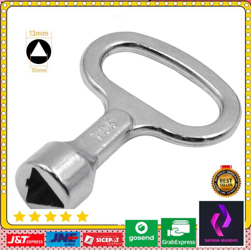Jual Kunci Universal Elevator Door Lock Valve Utility Key - MS705 ...