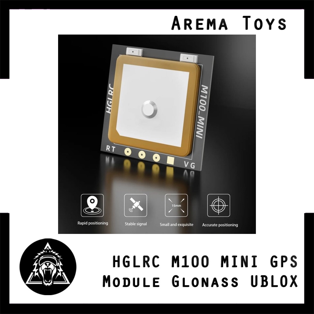 Jual HGLRC M100 MINI GPS Module Glonass UBLOX Galileo Modul Drone FPV ...