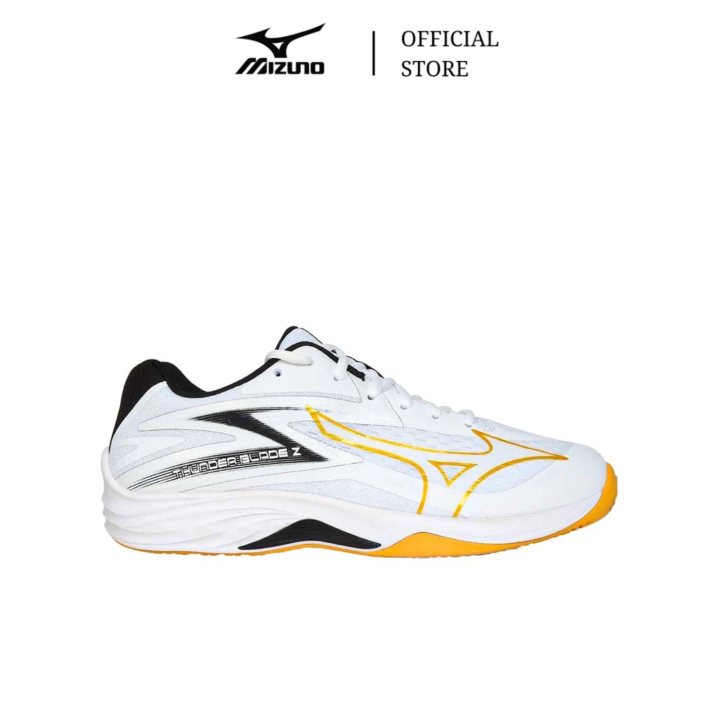 Jual MIZUNO SEPATU VOLLEY THUNDER BLADE Z WHITE GOLD MIZV1GA237010 ...
