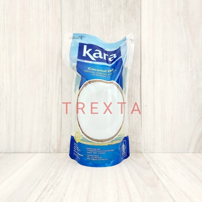 Jual Kara Coconut Oil Minyak Kelapa Kara 1 Liter Shopee Indonesia