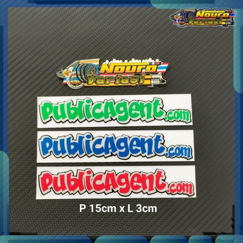 Jual Sticker Stiker cutting public agent bagus | Shopee Indonesia