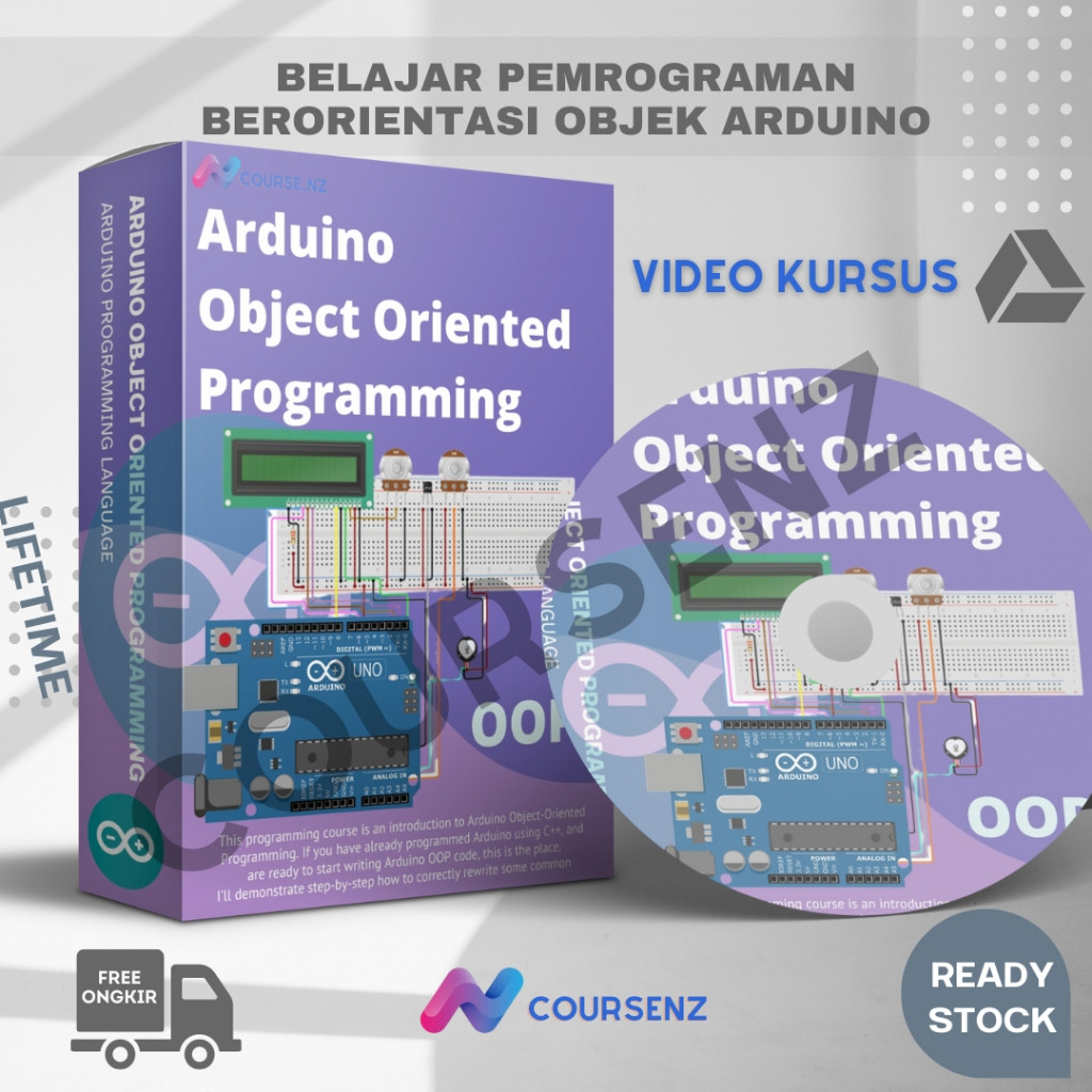 Jual Tutorial Lengkap Pemrograman Berorientasi Objek Arduino - Arduino Object Oriented ...