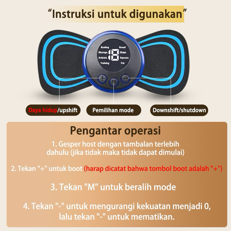 Jual [COD] Alat Pijat Punggung EMS Alat Pijat Leher Elektrik Alat ...