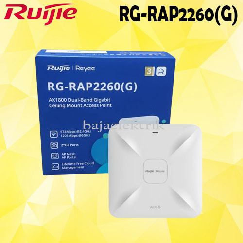 Jual RUIJIE REYEE RG-RAP2260(G) WiFi 6 1775Mbps CEILING-MOUNT ACCESS ...