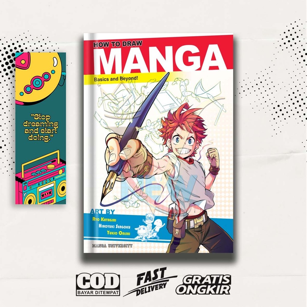 Jual How to Draw Manga Basics and Beyond by Ryo Katagiri (English ...
