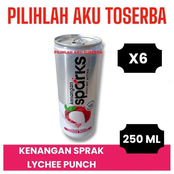 Jual Kenangan SPARKS LYCHEE LECI Kaleng 250 ml - ( HARGA 6 Kaleng ...