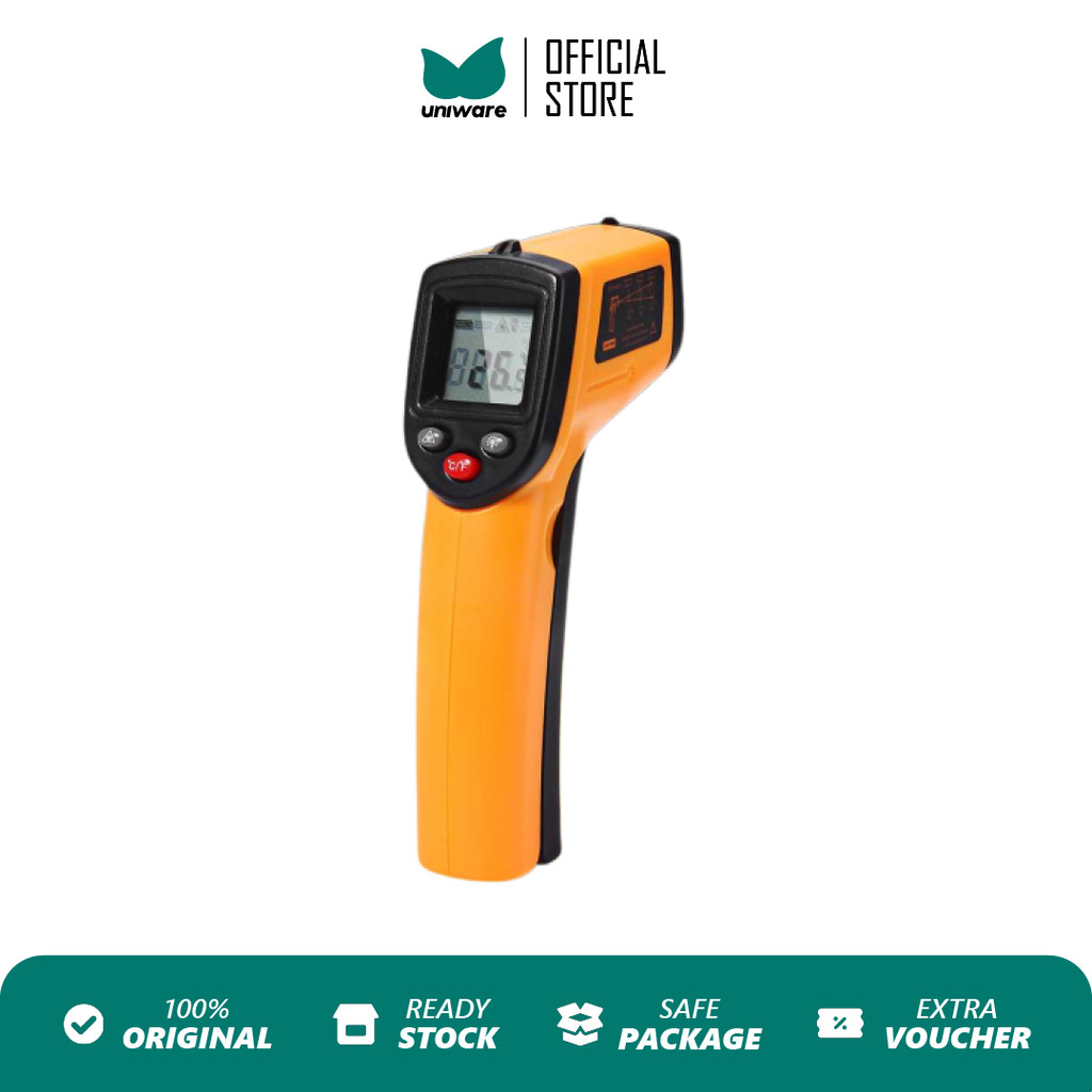 Jual UNIWARE Termometer Thermometer Tembak Ukur Contact Original Termo ...