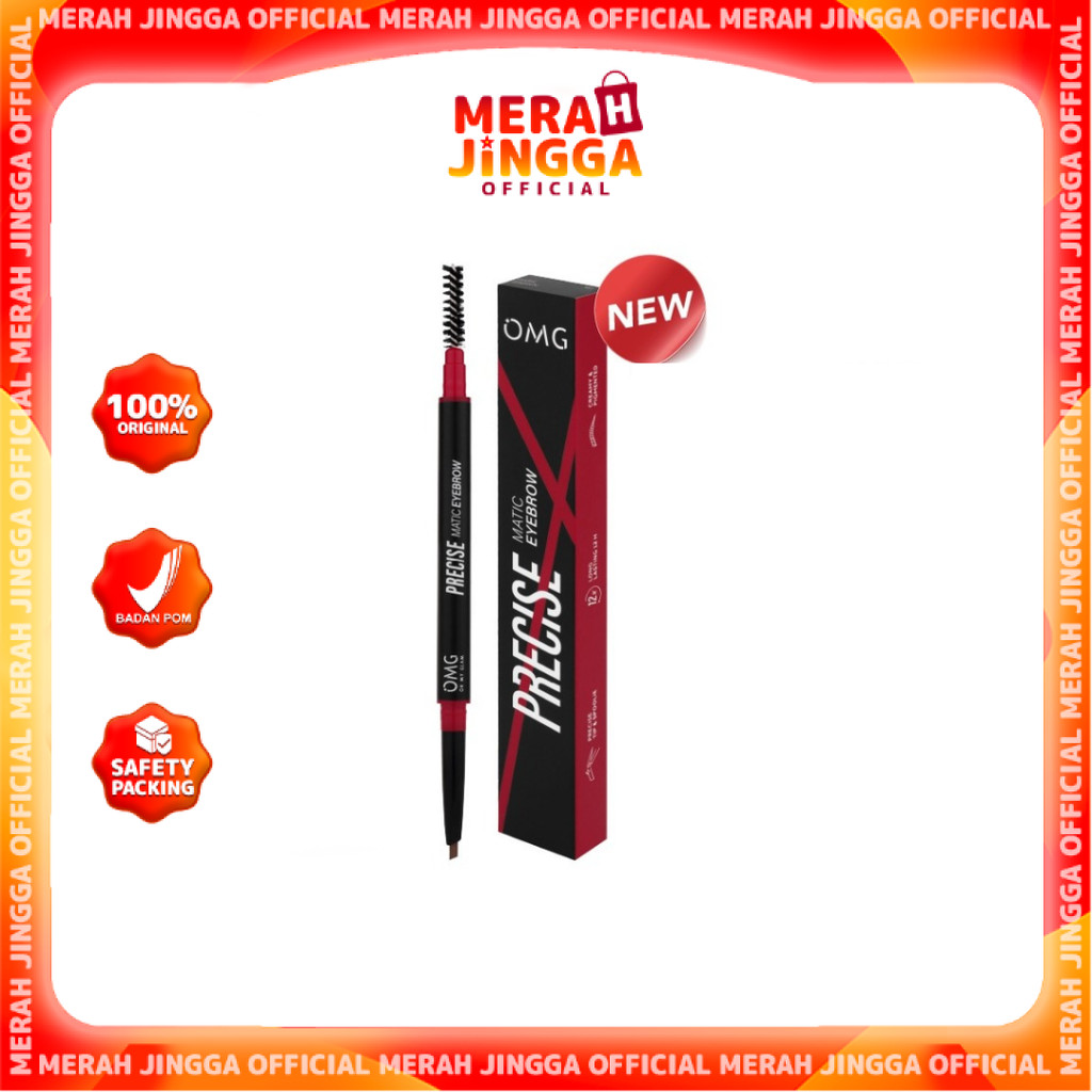 Jual OMG Oh My Glam Precise Matic Eyebrow Precisely On-Point! Pensil ...