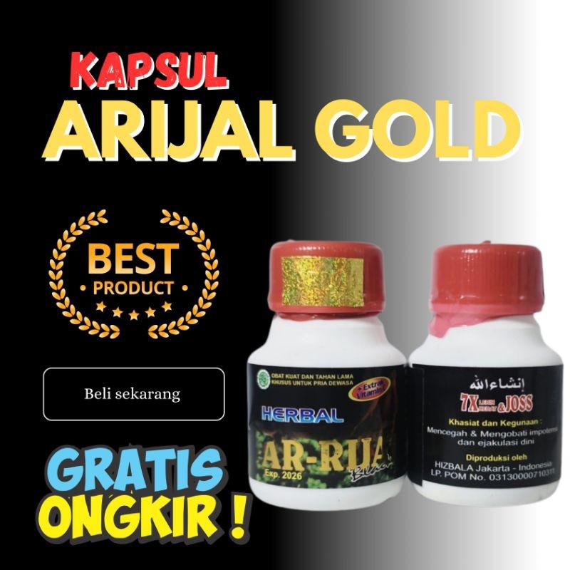 Jual KAPSUL AR RIJAL BLACK ORIGINAL ASLI AMPUH BERKHASIAT UNTUK TAHAN LAMA PRIA DEWASA by HERBAL ...