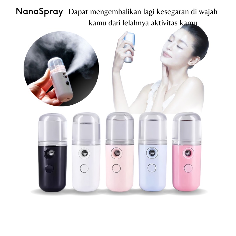Jual IMP - E109- Nano Spray Portable Mini USB / Sprayer Mist Pelembab Wajah Perawatan Wajah ...