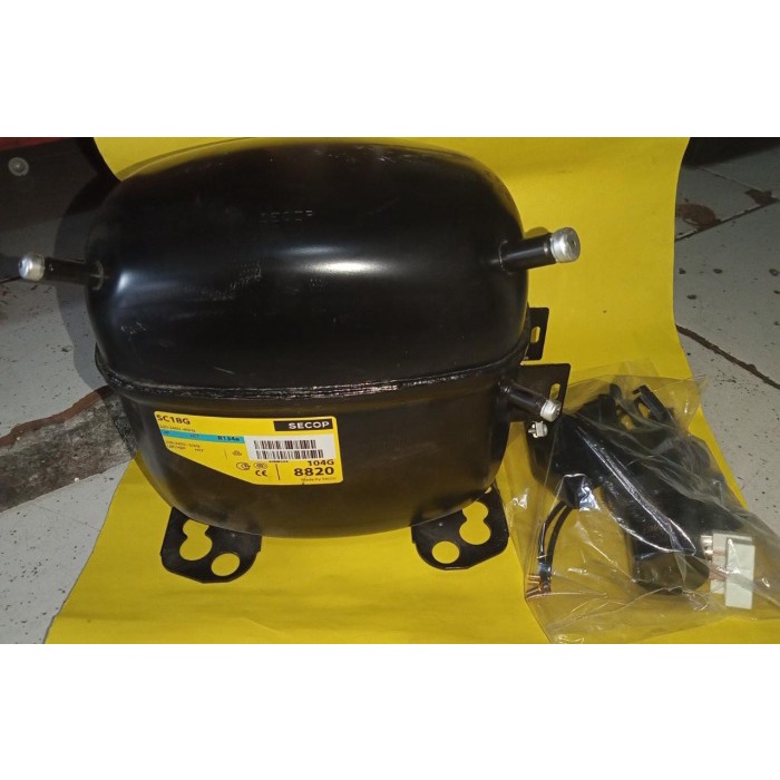 Jual Compressor Kompressor Secop SC18G R134a 1/2 HP Original Np79 | Shopee Indonesia