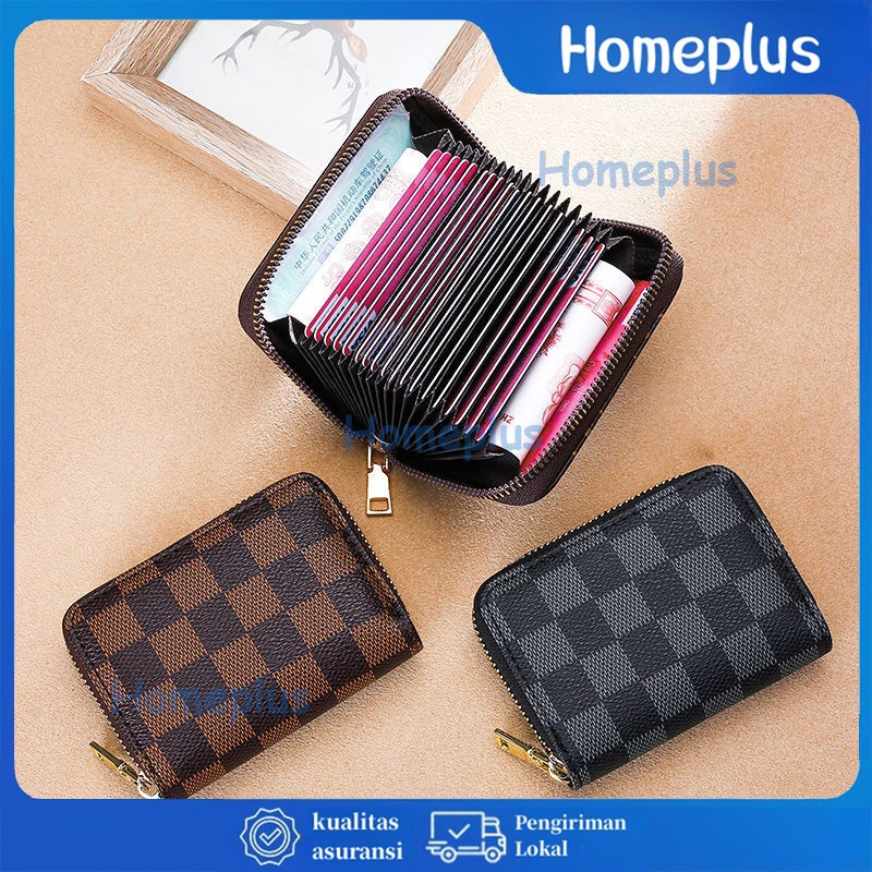 Jual HomePlus Pemegang Kartu Organ Warna Kontras Web Dompet Kartu Wanita Dompet Fashion Kotak ...