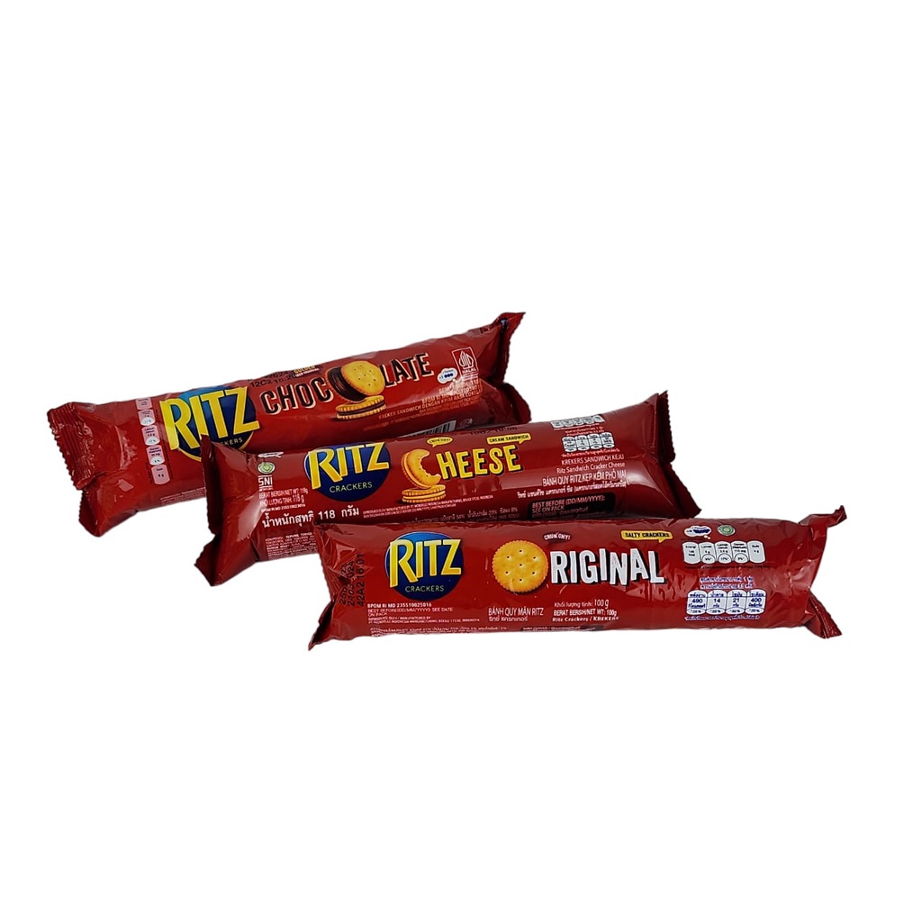 Jual Ritz Roll Crackers Crunchy Original - Netto 91gr | Shopee Indonesia