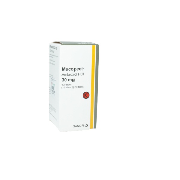 Jual MUCOPECT 30MG TABLET 10`S/AMBROXOL/BATUK BERDAHAK/PENGENCER DAHAK ...