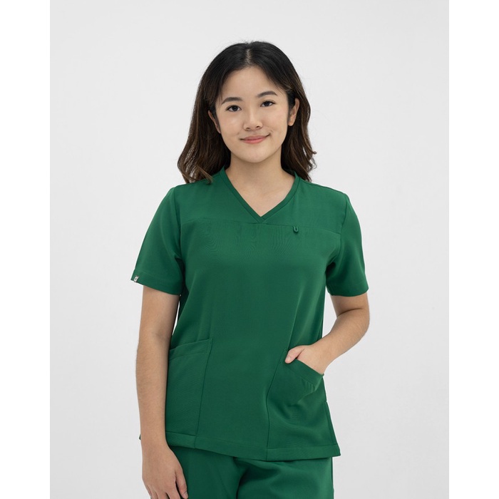 Jual (SHORT) SCRB - Baju Scrub / Medical Scrubs / Baju Jaga - Classic ...
