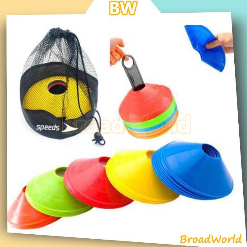 Jual Cone Mangkuk Bola Kaki Futsal Training Latihan Kun Mangkok Marker ...