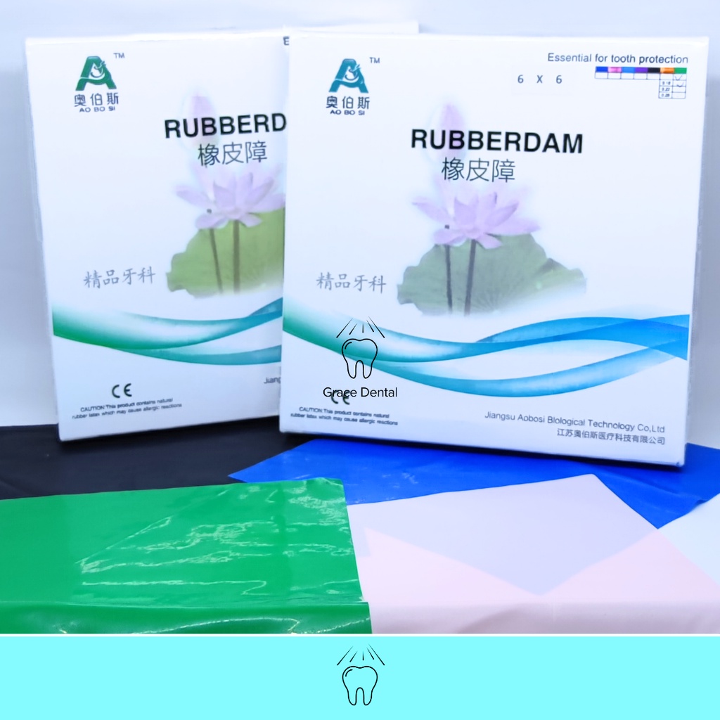 Jual Rubber Dam Dental Sheet Rubberdam | Shopee Indonesia