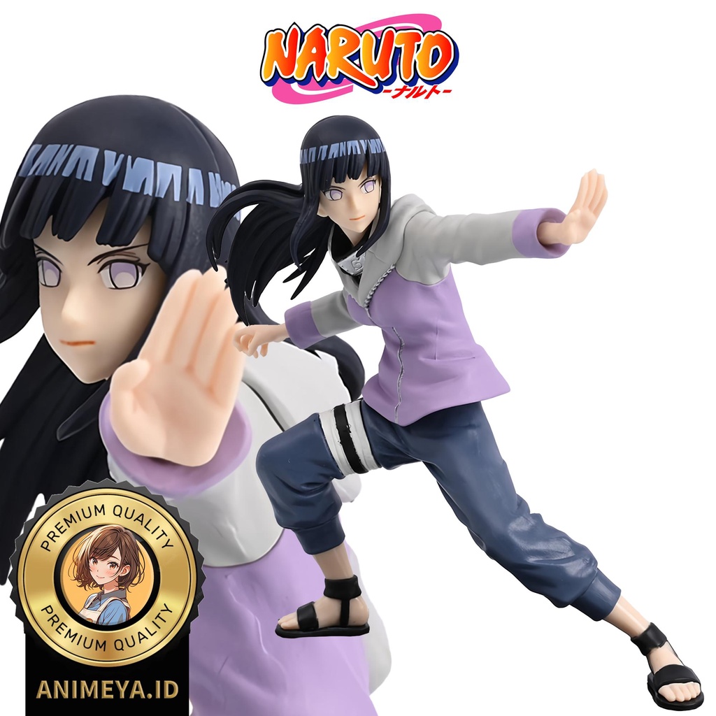 Jual VIBRATION STARS ACTION FIGURE HYUGA HINATA GENTLE STEP TWIN LION ...