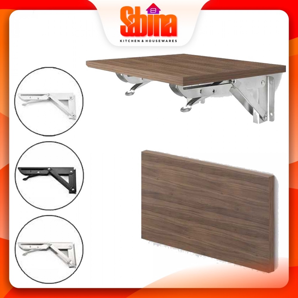 Jual Engsel Siku Folding Bracket Lipat Rak Dinding Stainless Steel 2 ...