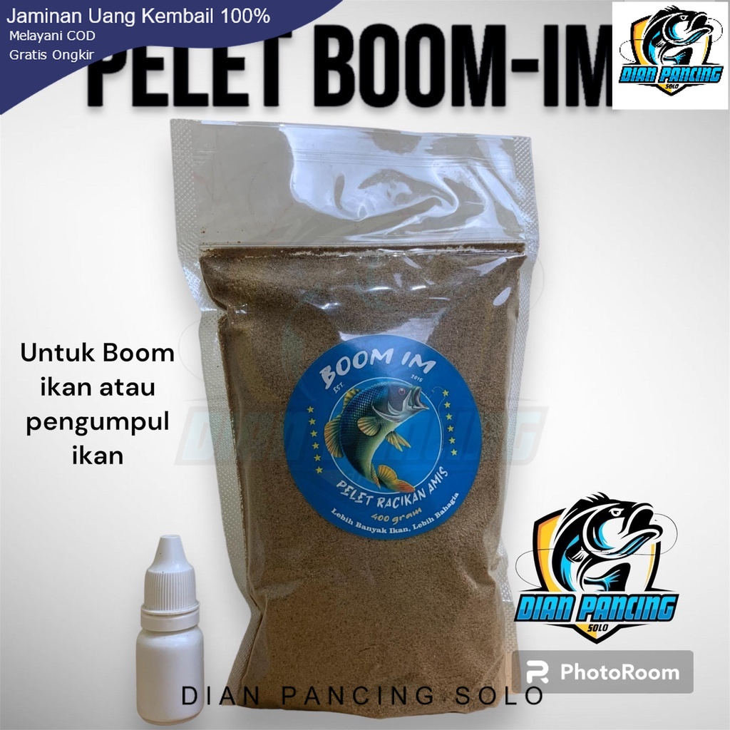 Jual Pelet Boom Im Sangat Cocok Buat Segala Medan Berat 400gr | Shopee ...