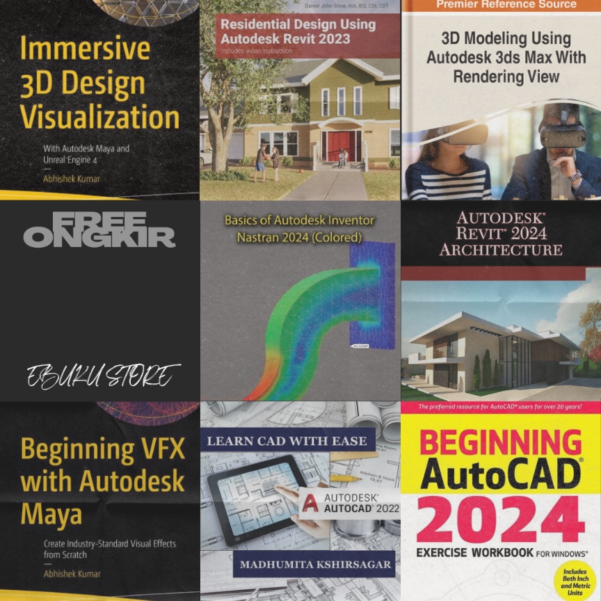 Jual Autodesk 2024 Revit Inventor Nastran AutoCAD Residential 3D Modeling Maya Unreal | Shopee ...
