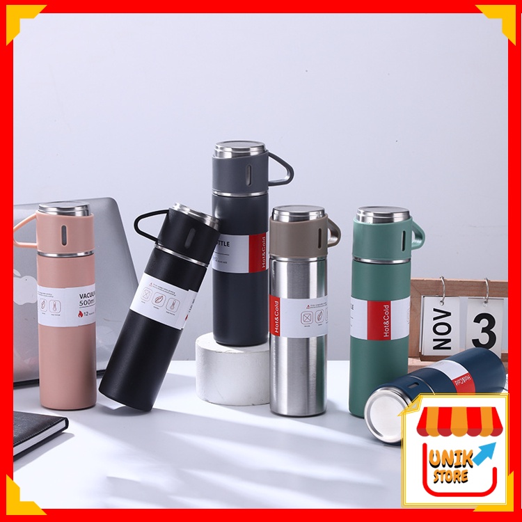 Jual UNIK - H1142 Botol Minum Termos Air / Thermos Sultan Vacuum Flask ...