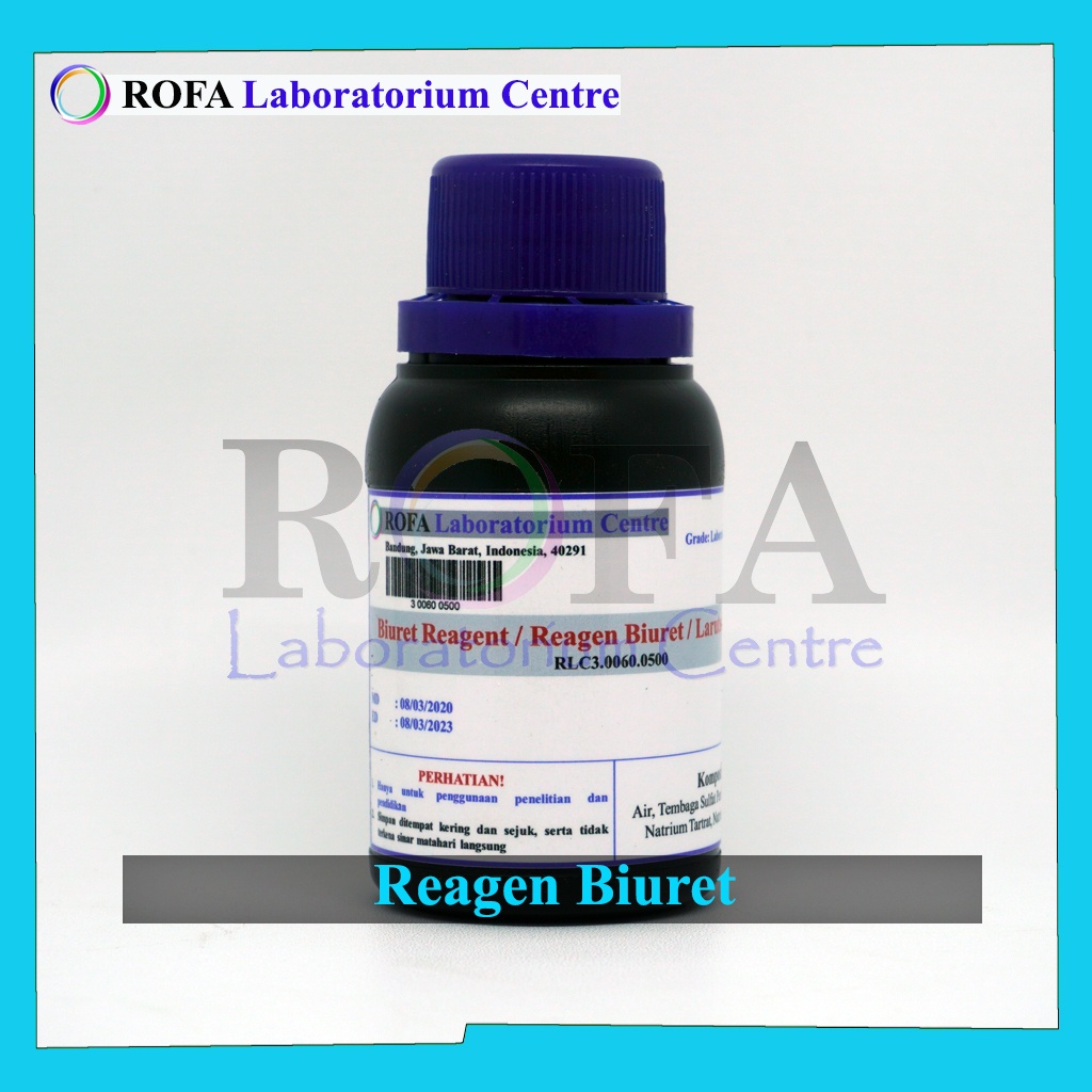 Jual Larutan Biuret / Reagen Biuret / Biuret Reagent / Larutan Uji ...