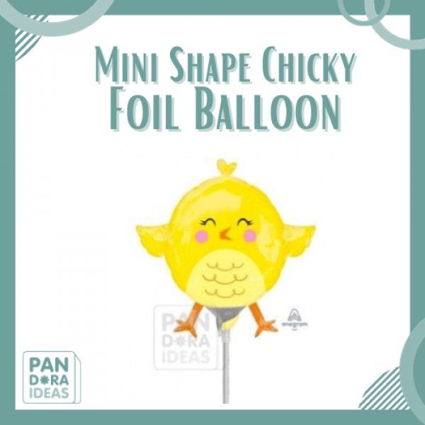 Jual Mini Shape Chicky Foil | Balon Foil Ayam Mini | Shopee Indonesia