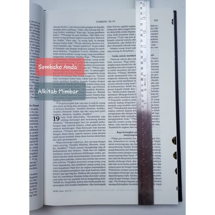 Jual Terlaris - Alkitab Kristen Mimbar Huruf PALING BESAR. TB2 073 TI ...