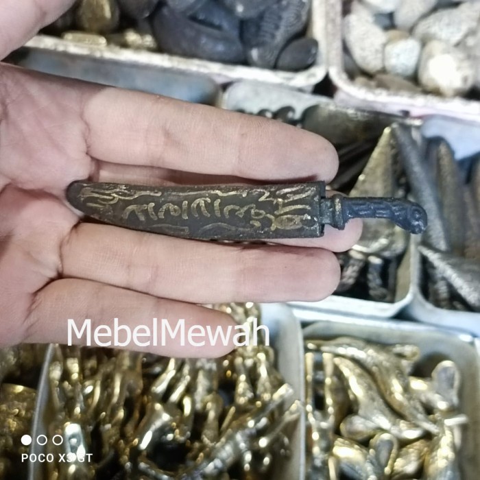 Jual pusaka jmt pedang zulfikar full kuningan rajah luar dalam bkn ...