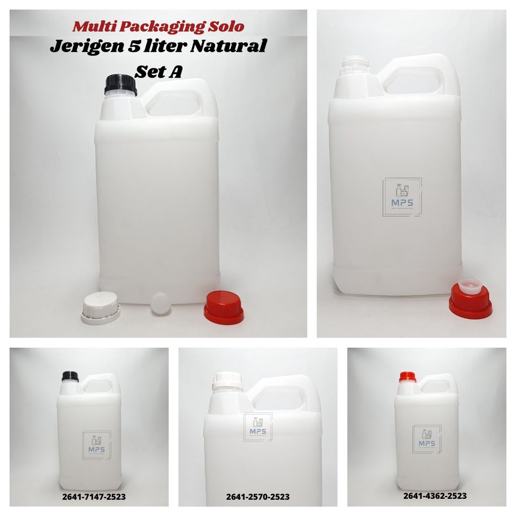 Jual Jerigen 5 L Natural Hdpe / Jerigen Hdpe / Jerigen / Jerigen Madu ...