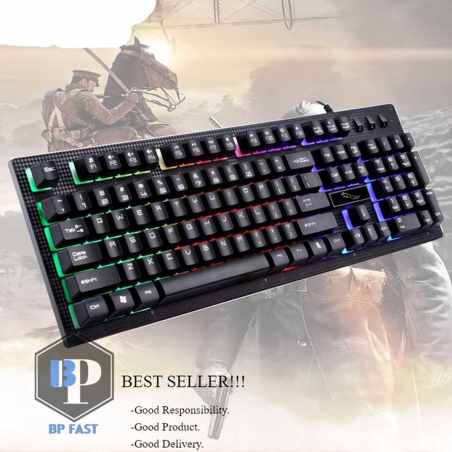 Jual Leopard Gaming Keyboard LED RGB - G20 | Shopee Indonesia