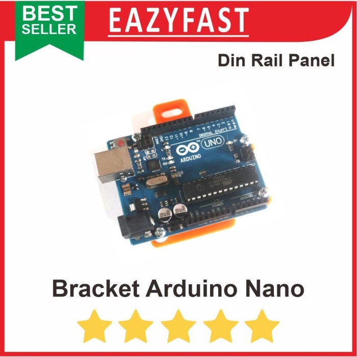 Jual Bracket Dudukan Modul Arduino Nano Module MCB Din Rail Rel Panel ...