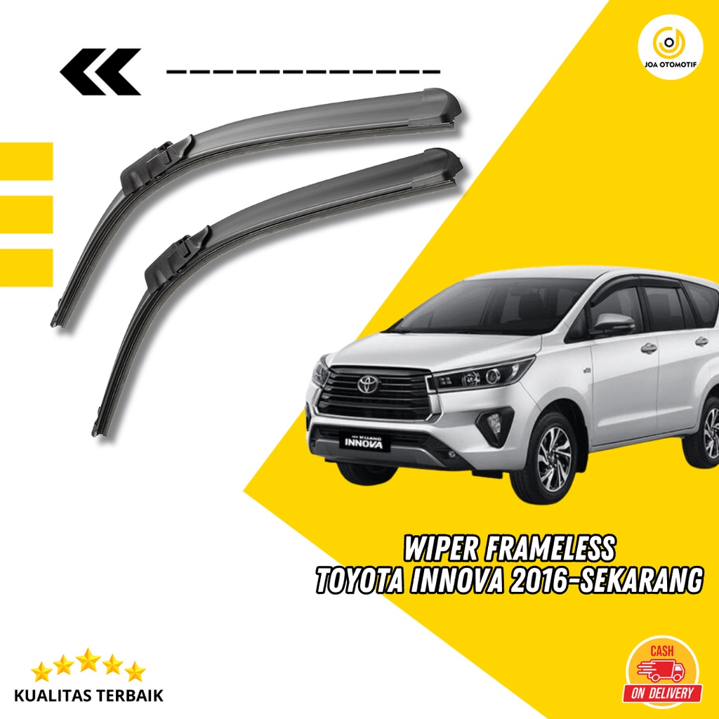 Jual Wiper Kaca Depan Toyota Kijang Innova Reborn 2016 - Sekarang ...