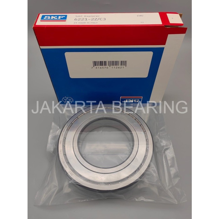 Jual Ball Bearing SKF 6221 2z C3 ORIGINAL | Shopee Indonesia