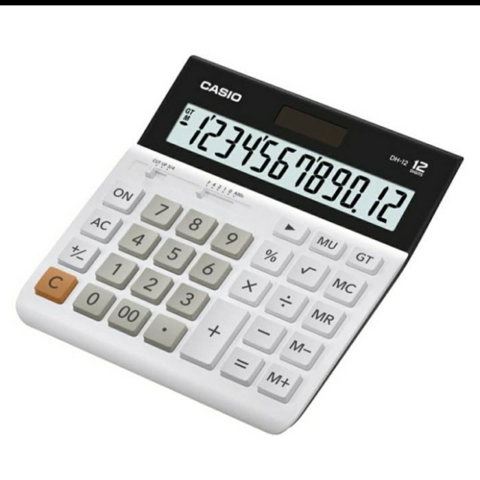 Jual CASIO DH-12 DESKTOP KALKULATOR 12 DIGIT / CALCULATOR MEJA DH12 ...