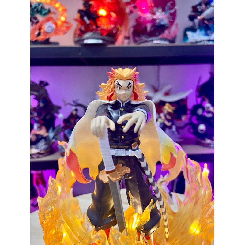 Jual SHP-JF Action Figure Demon Slayer Kyojuro Rengoku Recast GK Studio ...