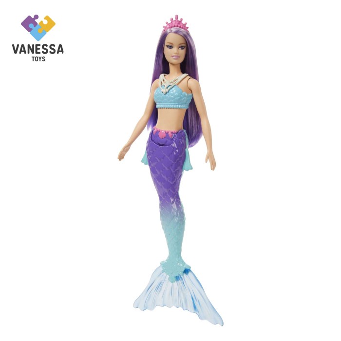 Jual promosi Barbie Dreamtopia 2023 Mermaid Doll Colorful and Tiaras ...