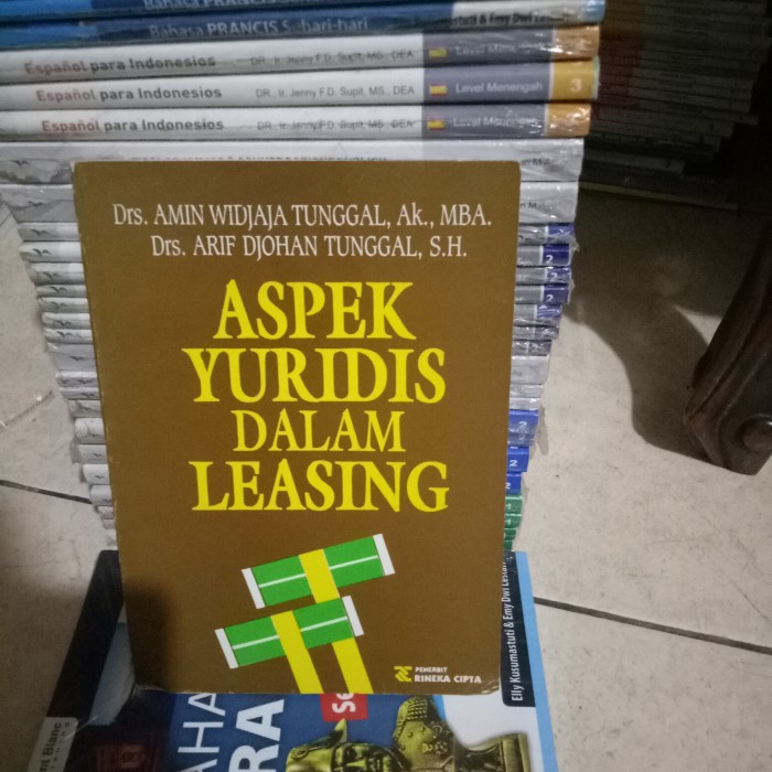 Jual ORI BUKU ASPEK YURIDIS DALAM LEASING | Shopee Indonesia