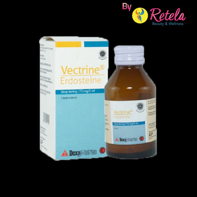 Jual Vectrine 175Mg/5Ml Dry Syrup/ Erdostein/ Pengencer Dahak | Shopee ...