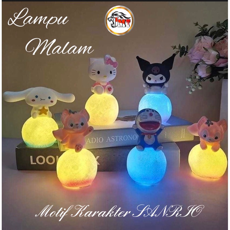 Jual Topper Sanrio Cake Lampu hias 3D Topper Boneka Dekorasi Figure ...
