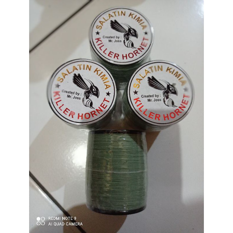 Jual Benang Senar Gelasan Salatin kimia Original Killer hornet | Shopee ...